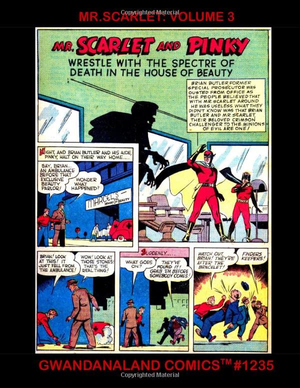 Mr. Scarlet: Volume 3: Gwandanaland Comics #1235 --- More Exciting ...
