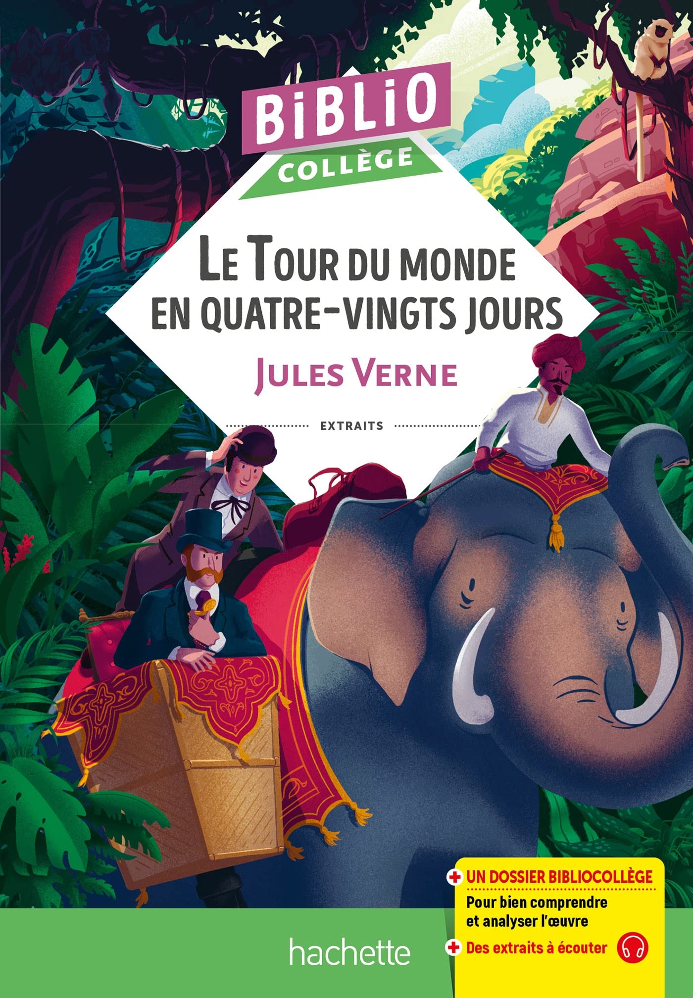 Bibliocollège - Le Tour du monde en 80 jours, Jules Verne by Jules ...