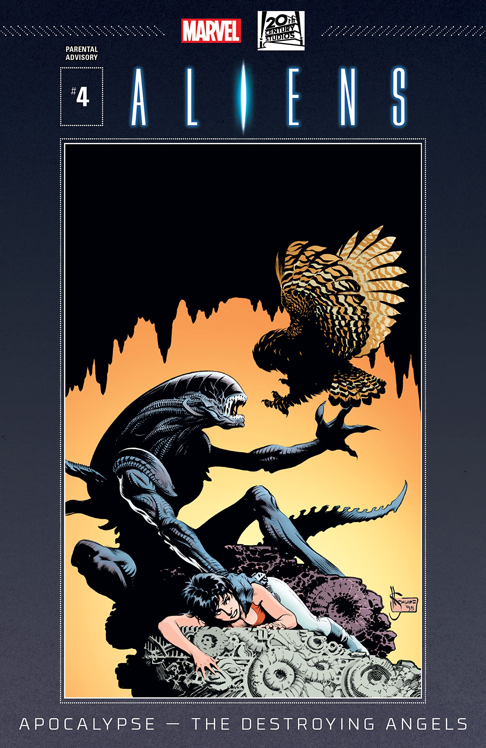 Aliens: Apocalypse - The Destroying Angels (1999) #4 by Mark Schultz ...