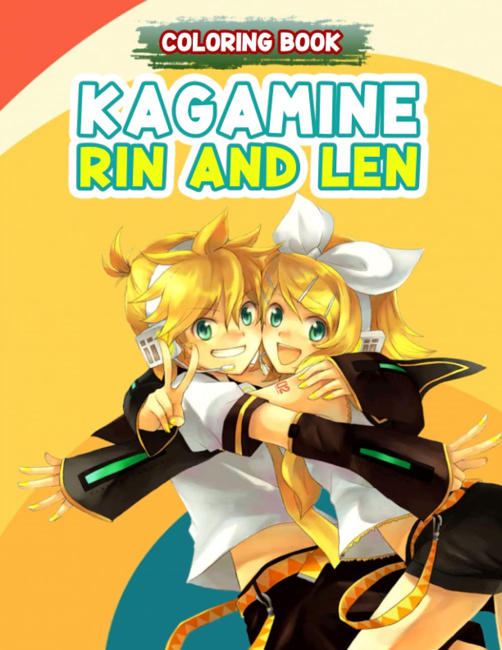 Anime Rin And Len Coloring Pages