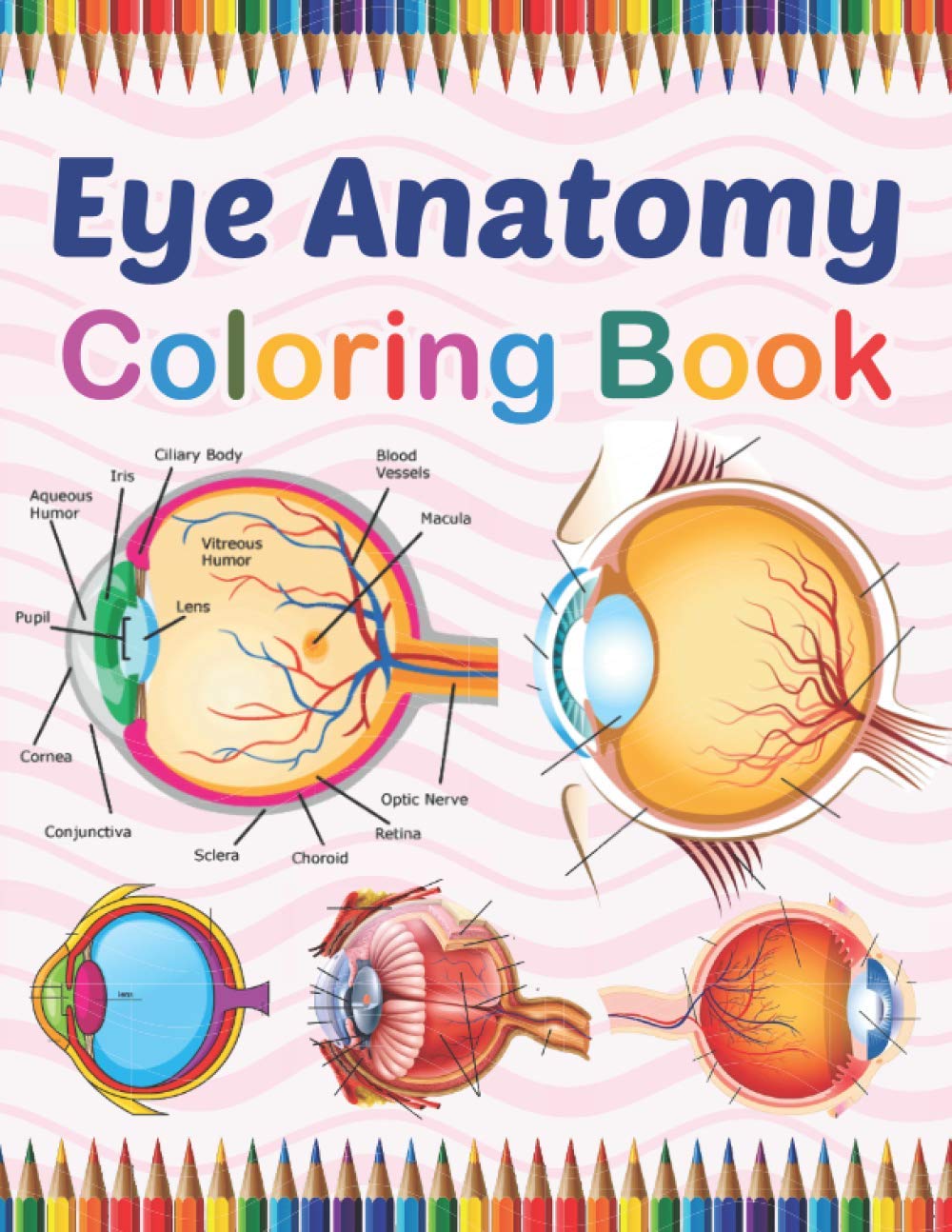 Eye Anatomy Coloring Book: Human Eye and Human Anatomy Learning ...