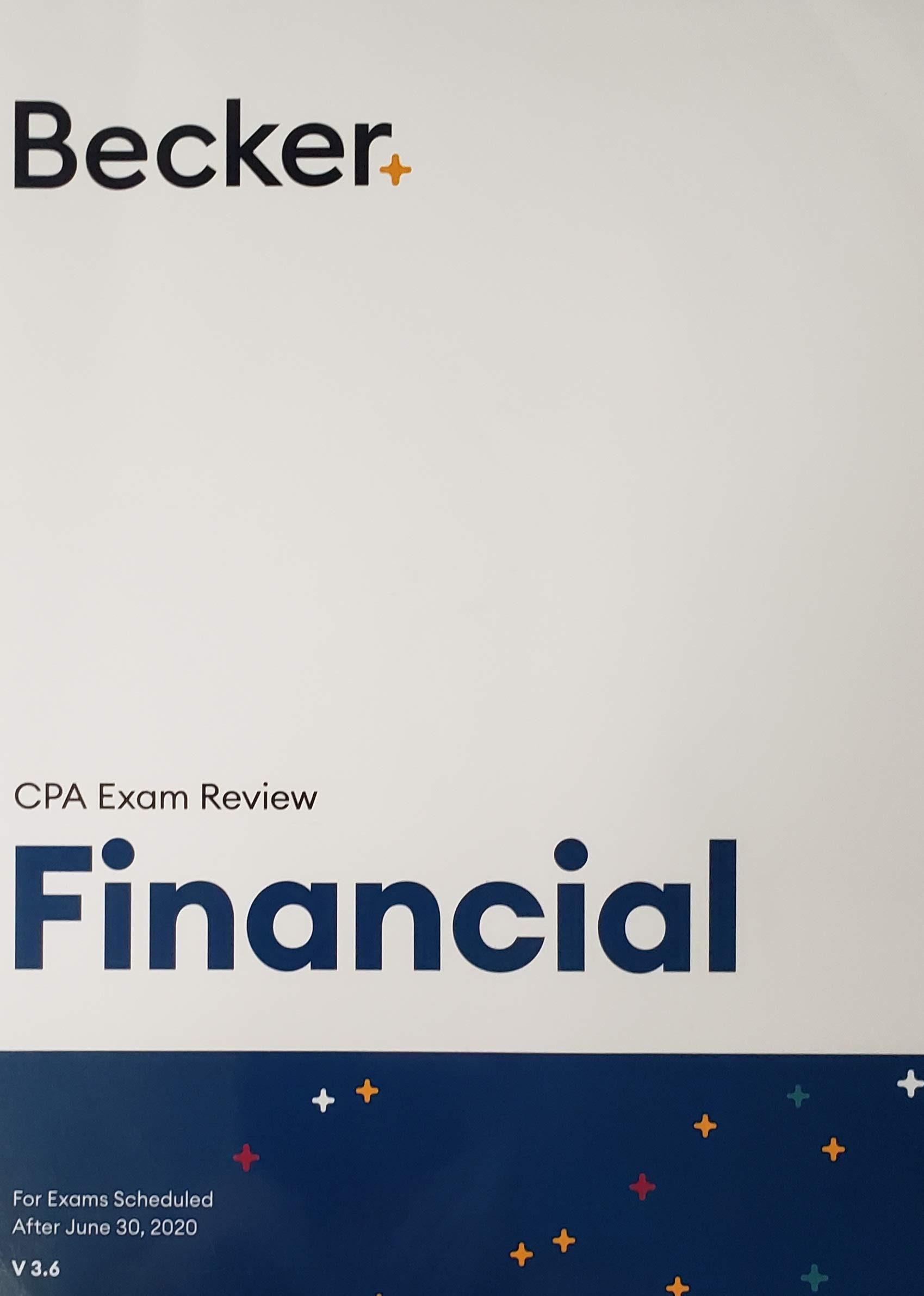 CPA Exam Review Financial by Staff of Becker Professional Education ...