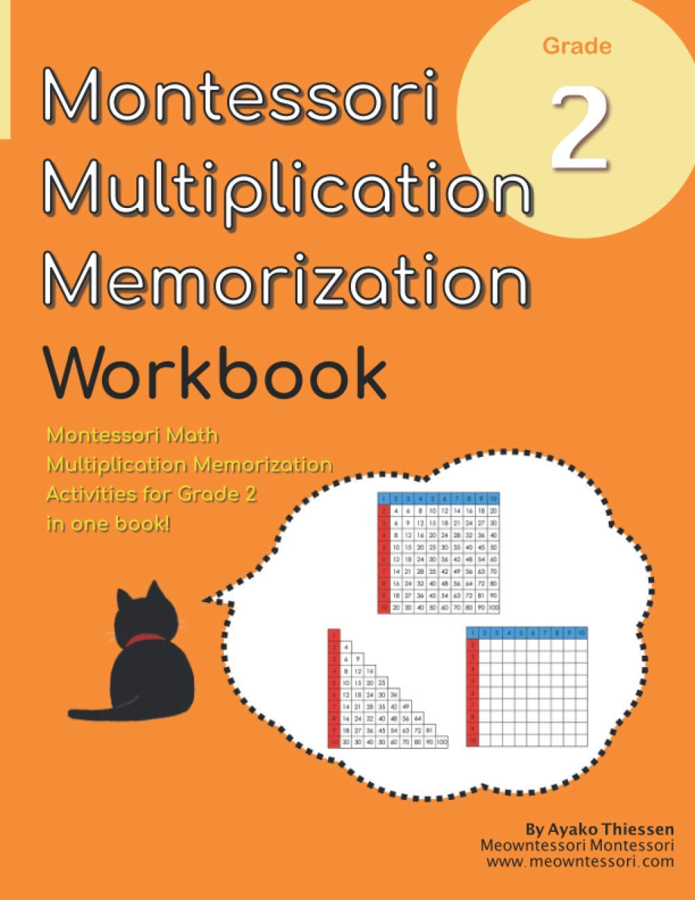 Grade 2 Montessori Math Multiplication Memorization Workbook ...