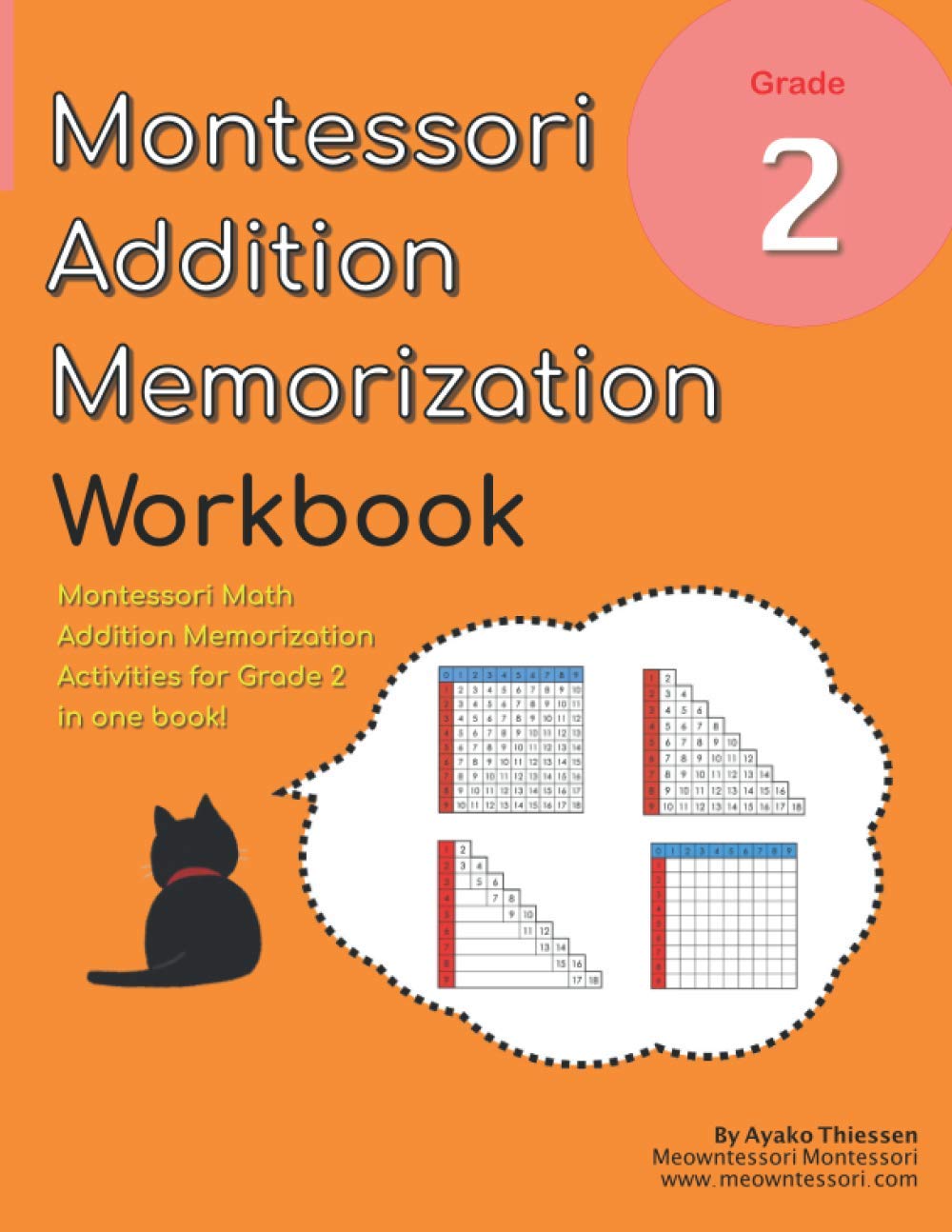 Grade 2 Montessori Math Addition Memorization Workbook: Montessori ...