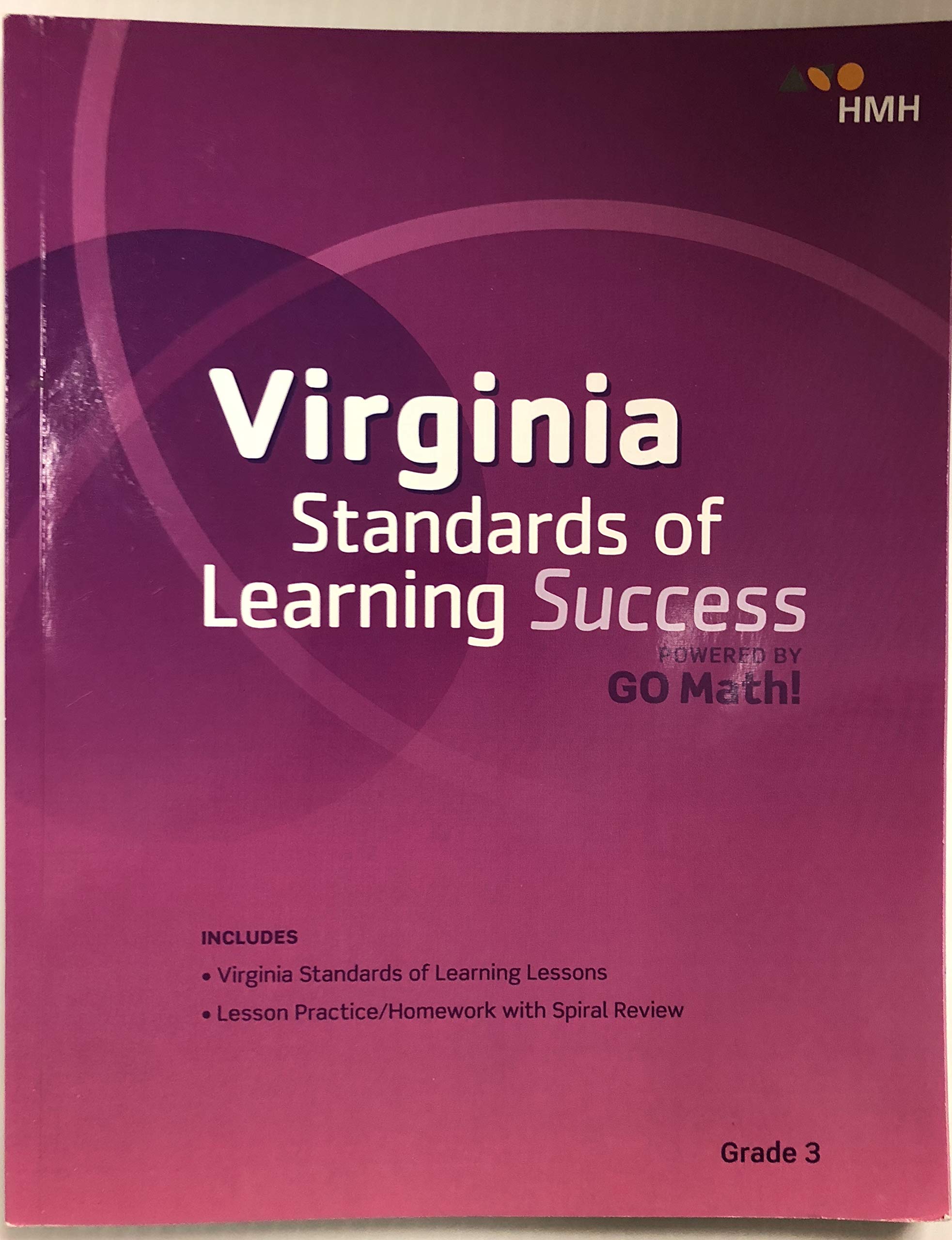Virginia Standards of Learning Success, Grade 3, powered by Go Math! by ...