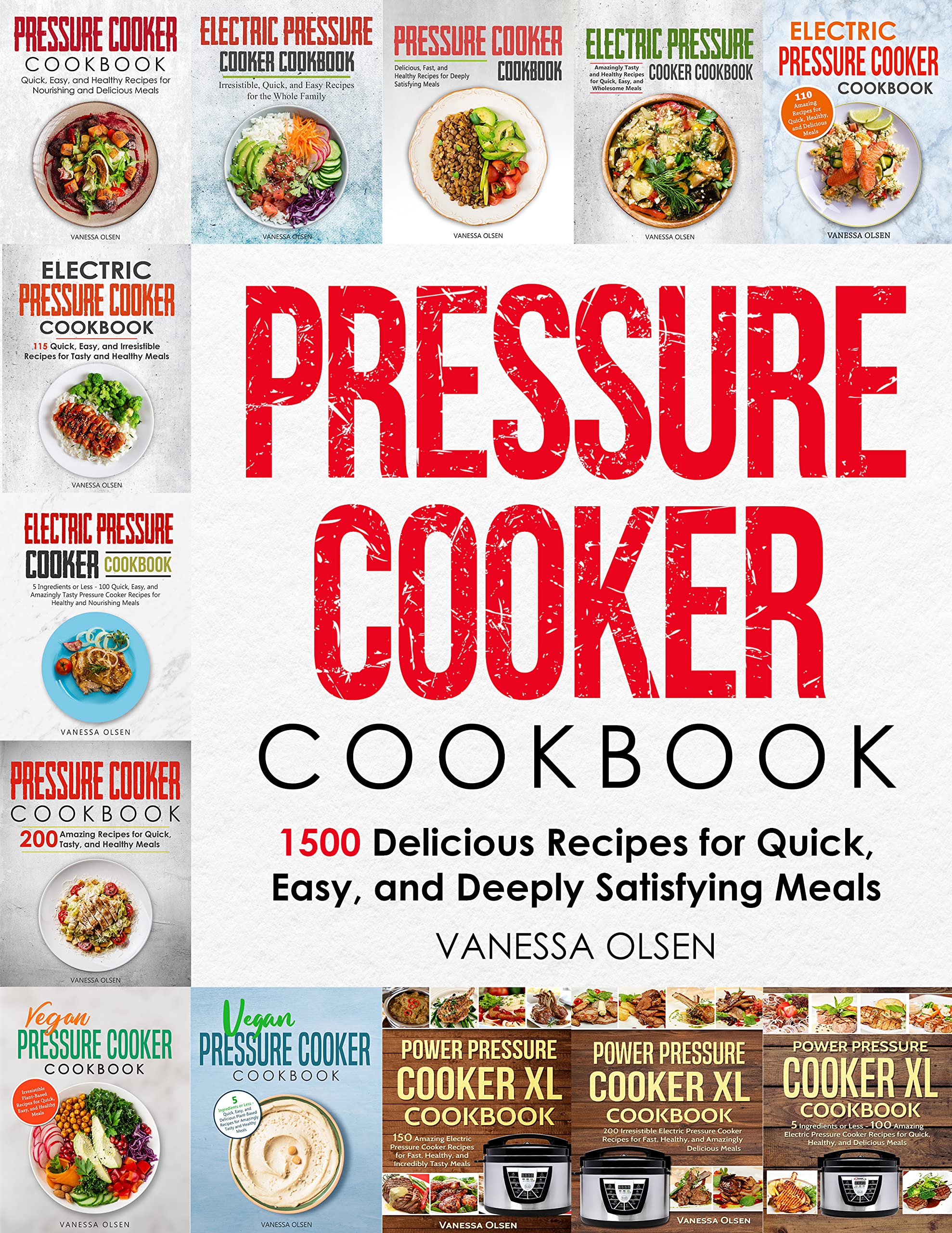 Pressure Cooker Cookbook: 1500 Delicious Recipes for Quick, Easy, and ...