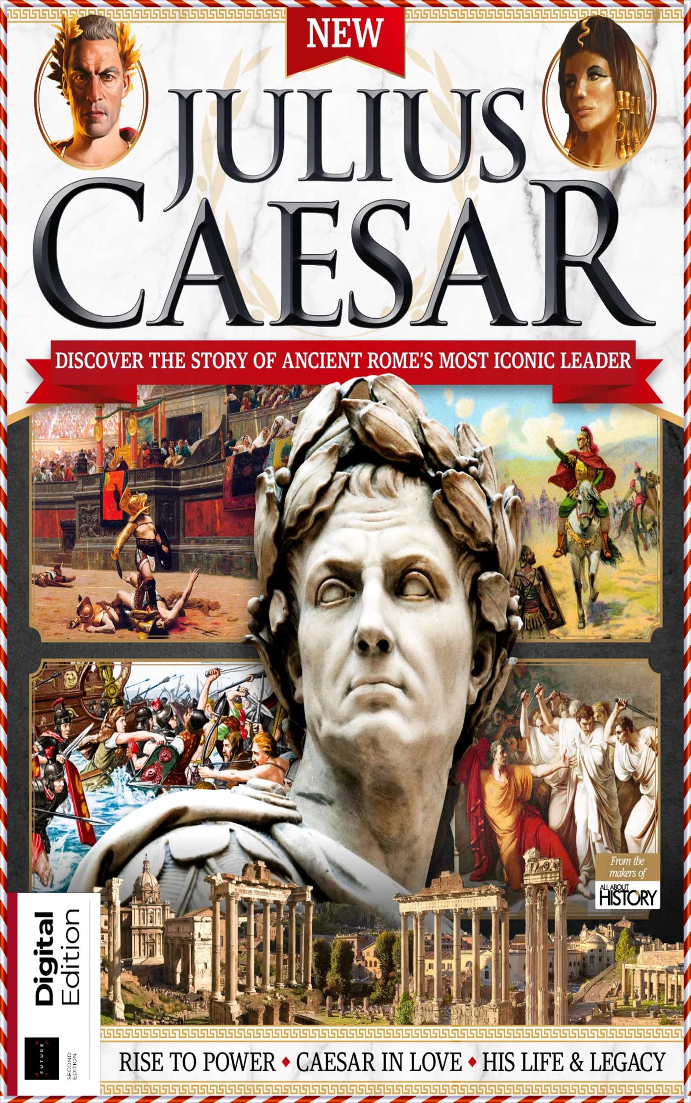 Julius Caesar: Discover the Story of Ancient Rome’s Most Iconic Leader by All About History ...