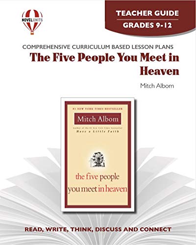 The Five People You Meet in Heaven - Teacher Guide by Novel Units by ...