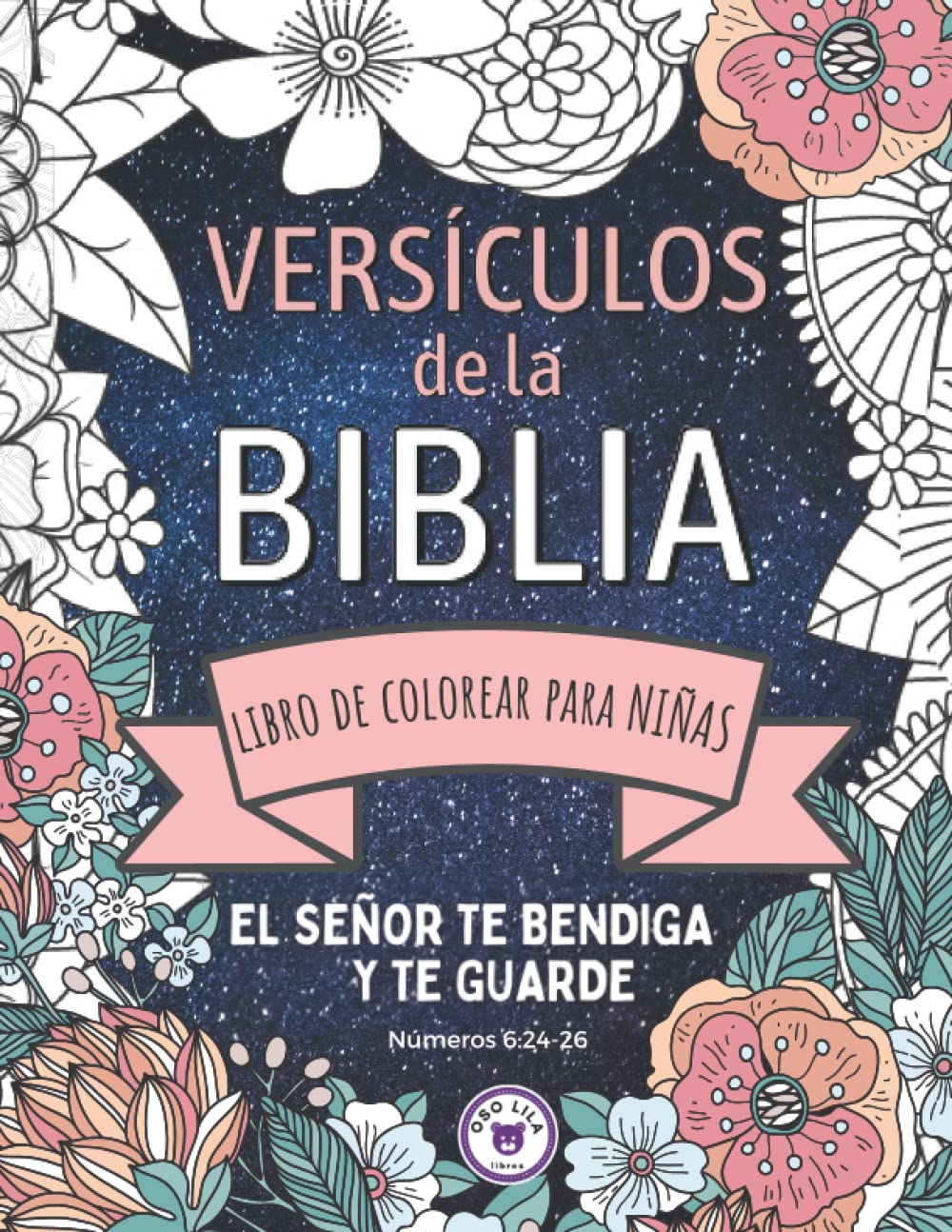 Versículos de la Biblia Libro de Colorear para Niñas: El Señor te ...