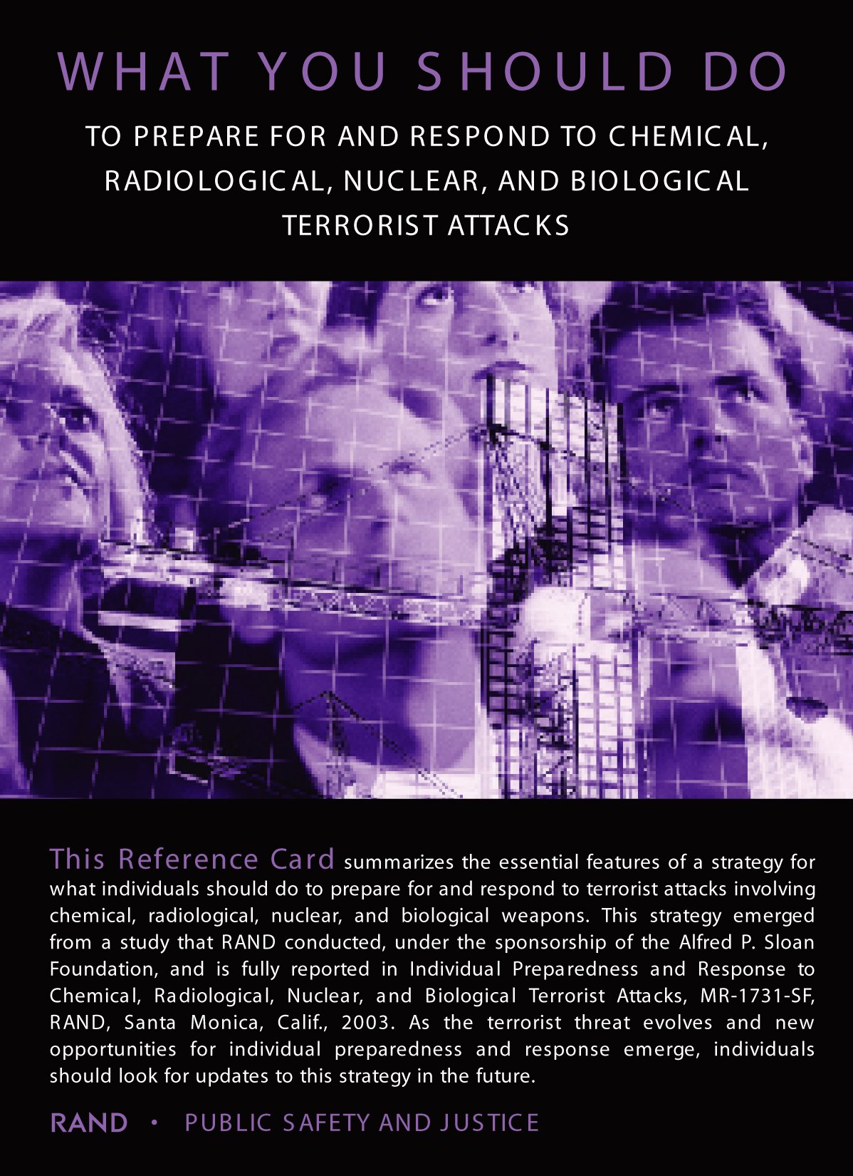 Individual Preparedness and Response to Chemical, Radiological, Nuclear ...
