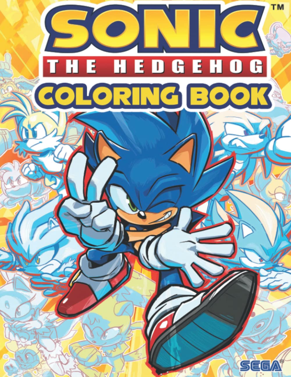 Ş໐ŋıƈ 2 Coloring Book: Wonderful Coloring Pages Ş໐ŋıƈ 2 Best gift for ...