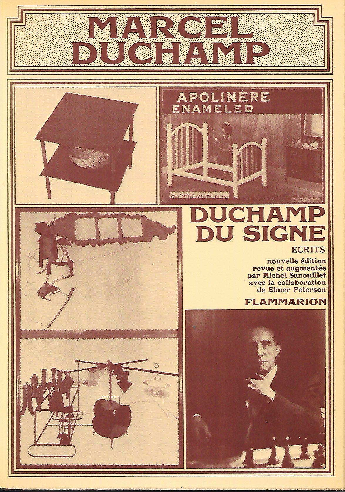 Duchamp du signe: Écrits (Littérature française) by Marcel Duchamp ...