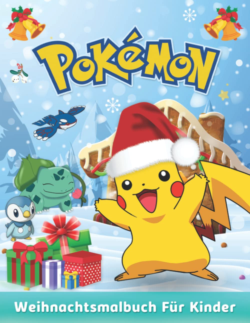pokémon Malbuch weihnachten: perfect for relaxing. Magical coloring ...