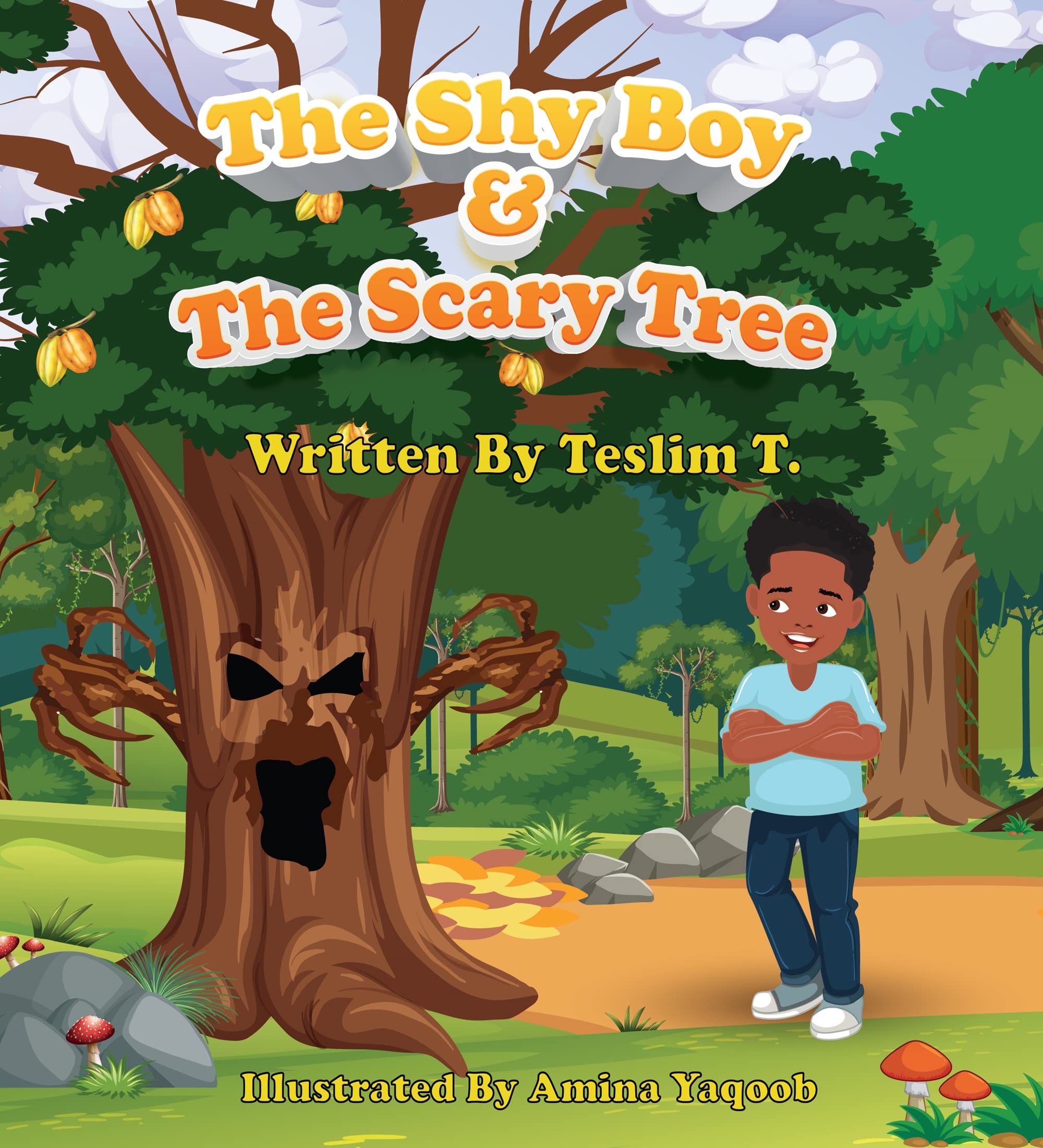 The Shy Boy & The Scary Tree: A Kid's Book About Self-Confidence ...