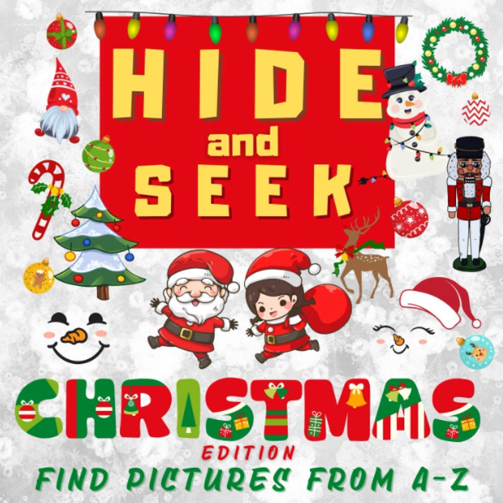 Hide and Seek Christmas edition Find pictures from A-Z: Guessing game ...