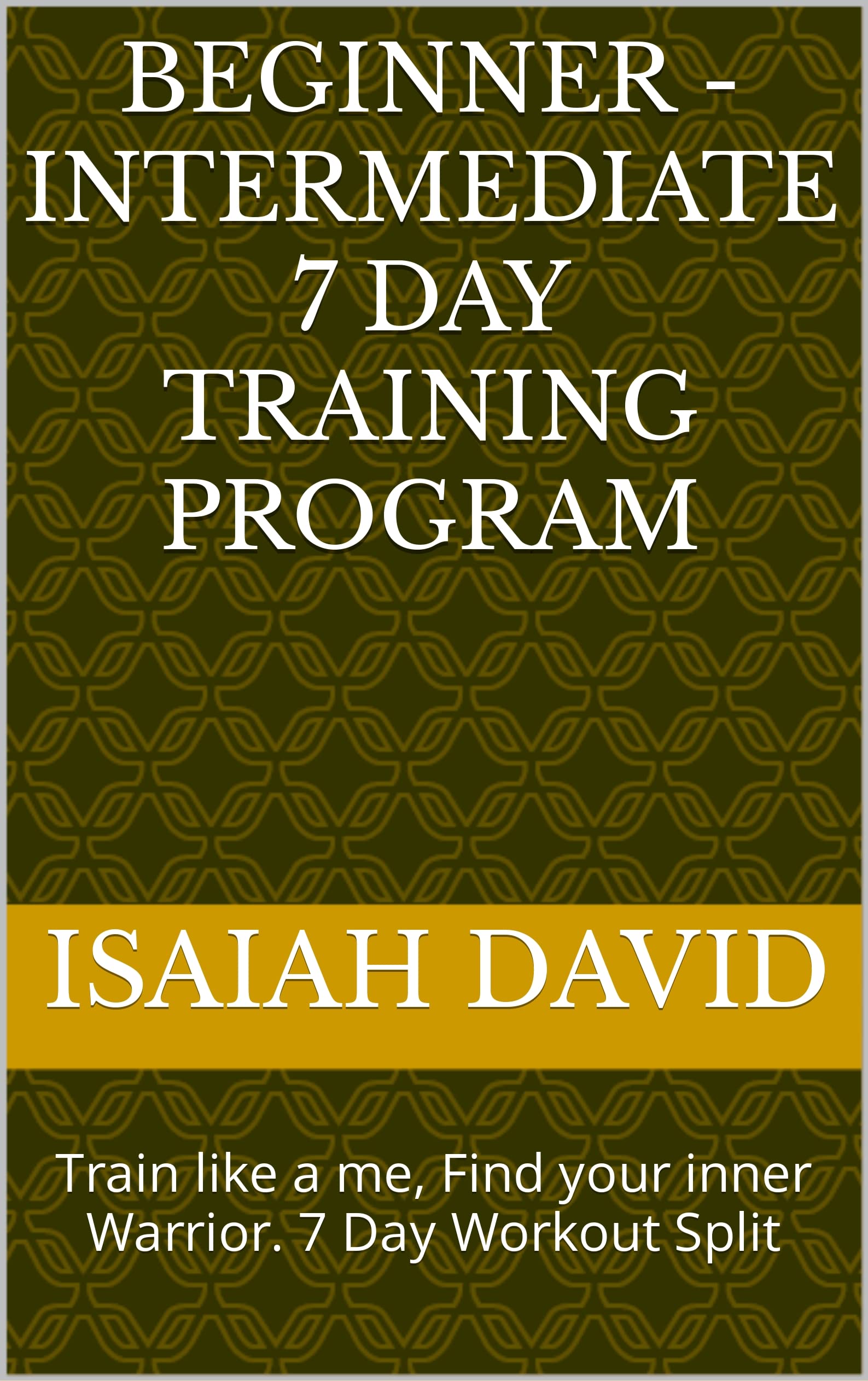 Beginner - Intermediate 7 Day Training Program: Train like a me, Find ...