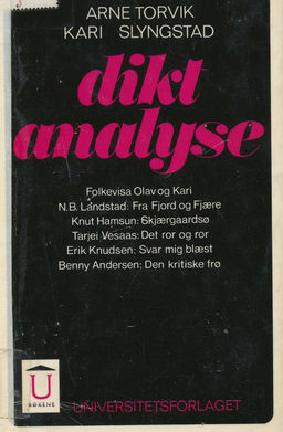 Diktanalyse by Arne Torvik | Goodreads