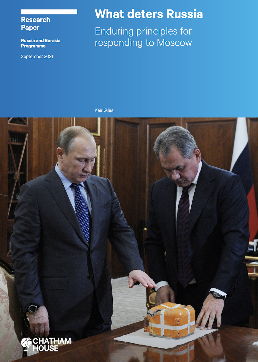 What Deters Russia by Keir Giles | Goodreads