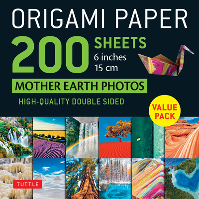 Origami Paper 200 sheets Mother Earth Photos 6" (15 cm): Tuttle Origami ...