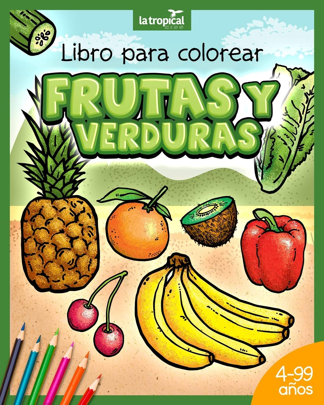 Verduras Para Colorear