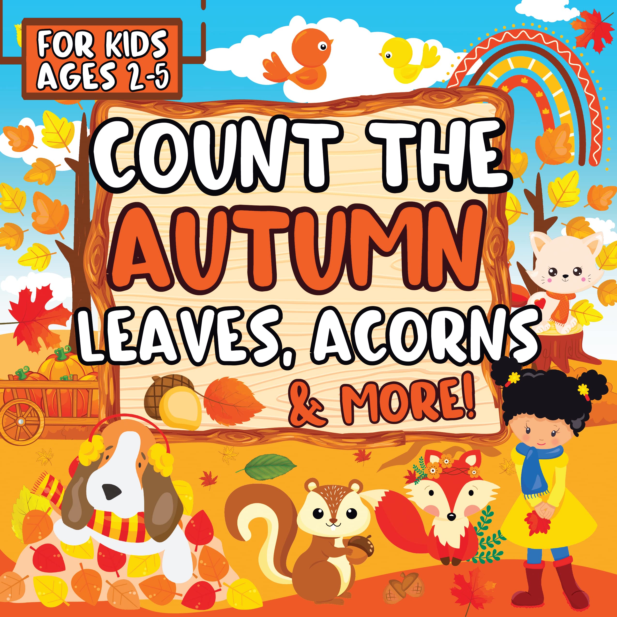 Count the Autumn Leaves, Acorns & More!: A Fun & Interactive Fall ...
