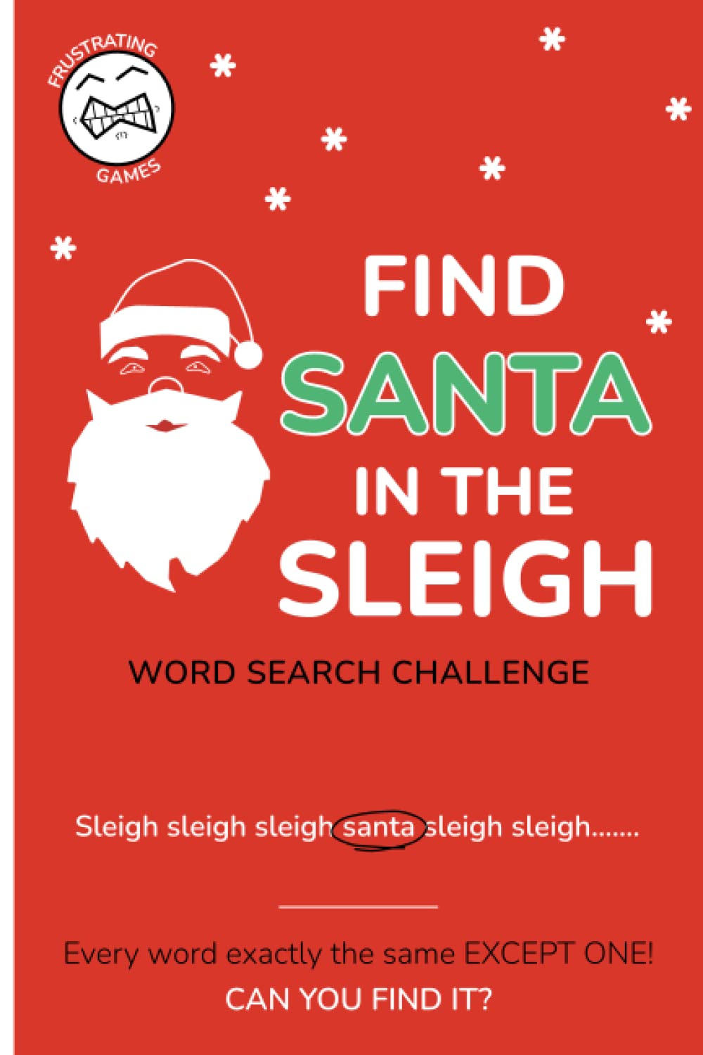 Find Santa in the Sleigh: Fun word search challenge - Only one word is ...