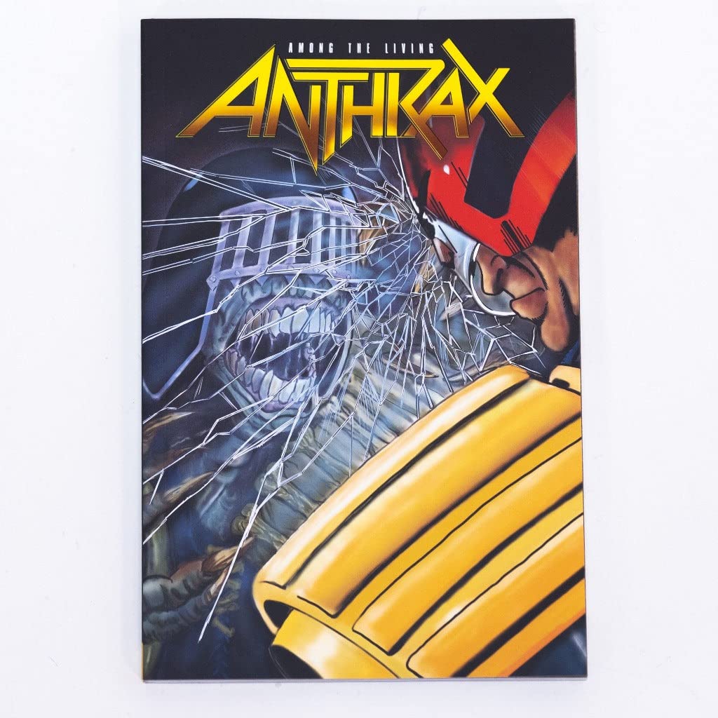 Anthrax - Among The Living Graphic Novel Z2 Comics Exclusive Dredd ...