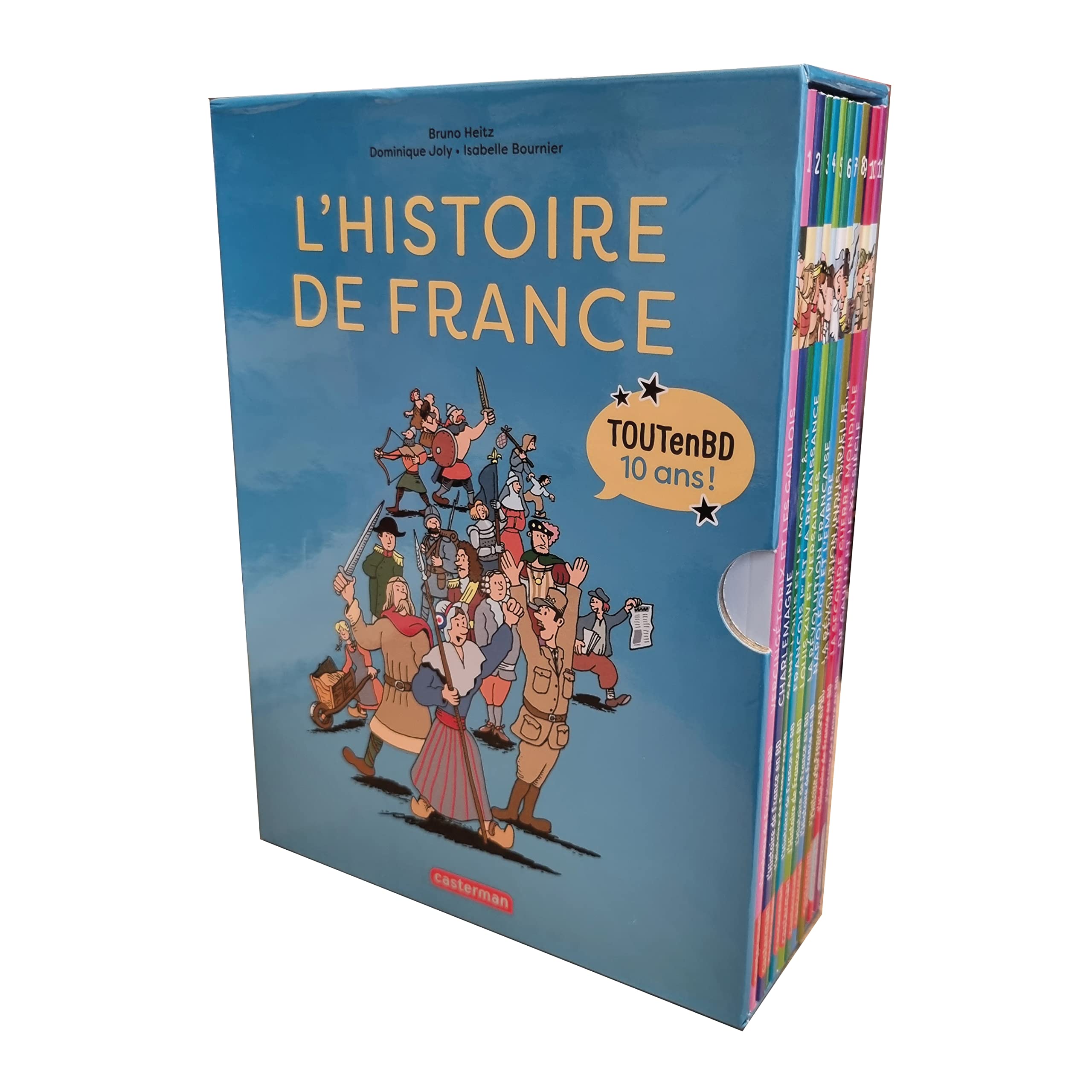 L'Histoire de France en BD - L'histoire de France: Coffret by Isabelle ...