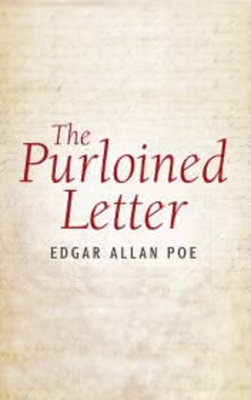 The Purloined Letter(Annotated) by Edgar Allan Poe | Goodreads