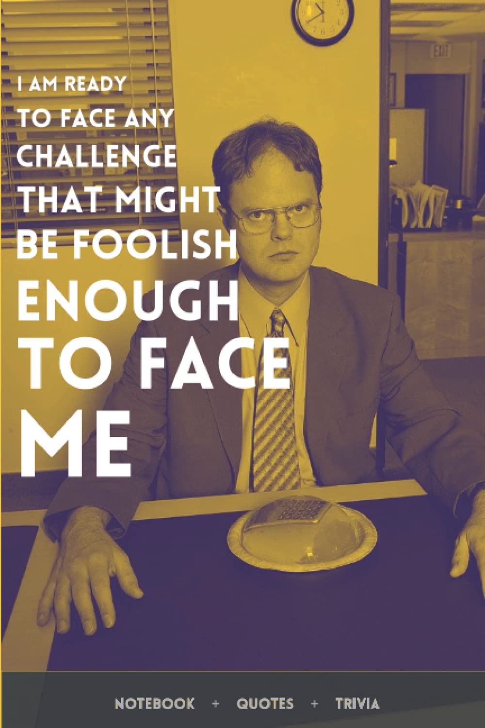 I am ready to face any challenge that might be foolish enough to face ...