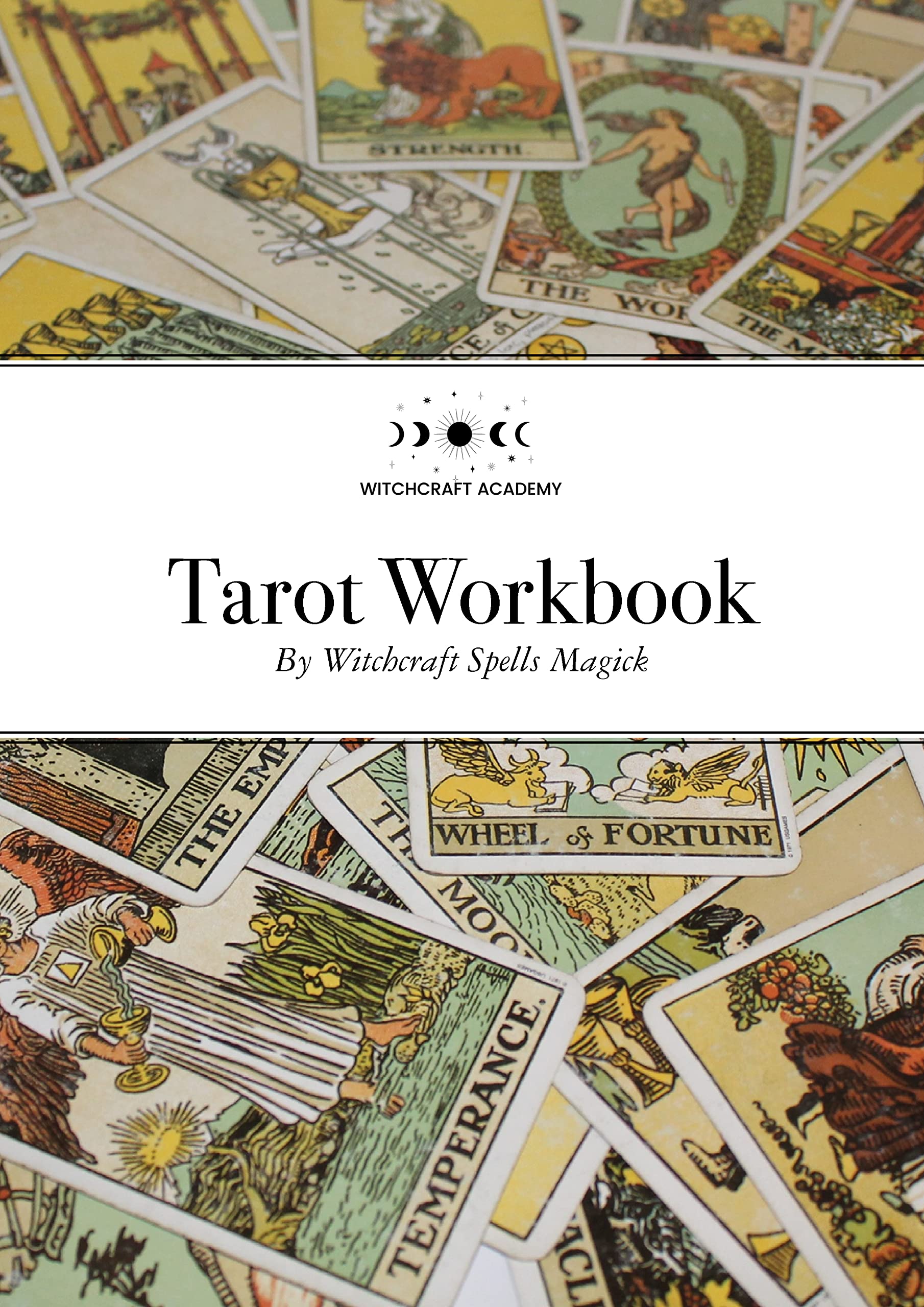 Tarot Workbook - Learn Tarot Journal and Step-by-step Guide by Bec ...
