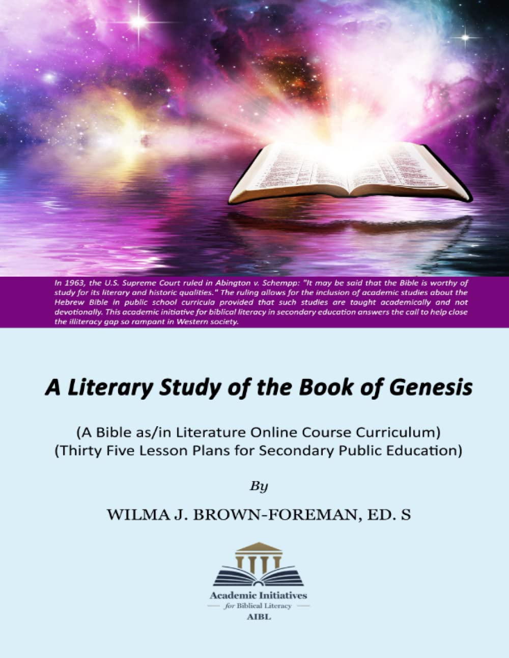 A Literary Study of the Book of Genesis: A Bible as/in Literature ...