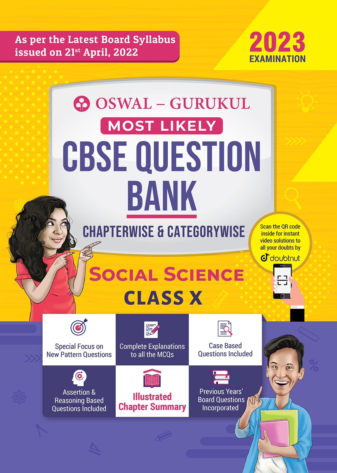 Oswal - Gurukul Social Science Most Likely CBSE Question Bank for Class ...