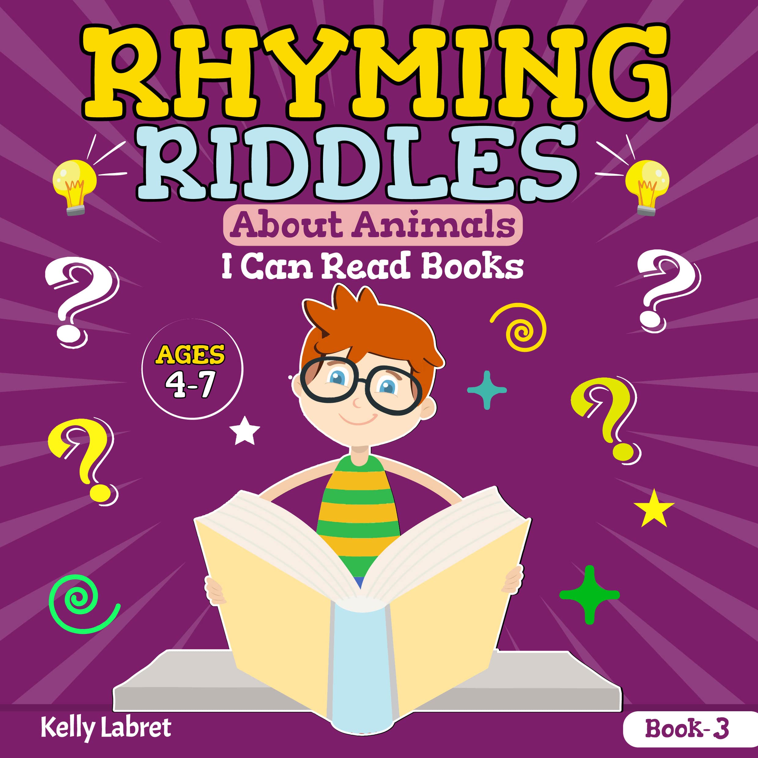 Rhyming Riddles about Animals for Kids Ages 4-7: I Can Read Books My ...