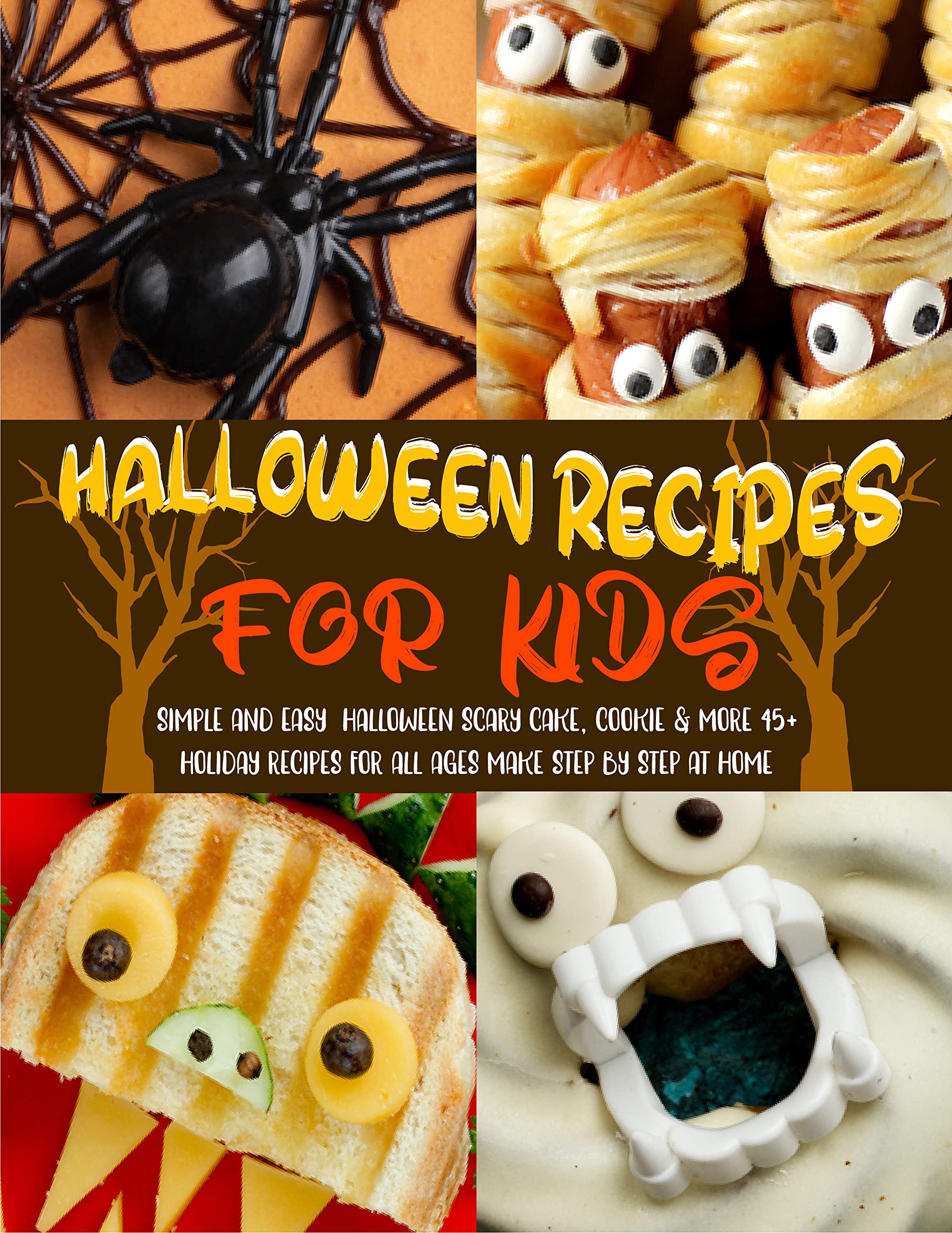 Halloween recipe for kids: Simple and easy halloween scary cake, cookie ...