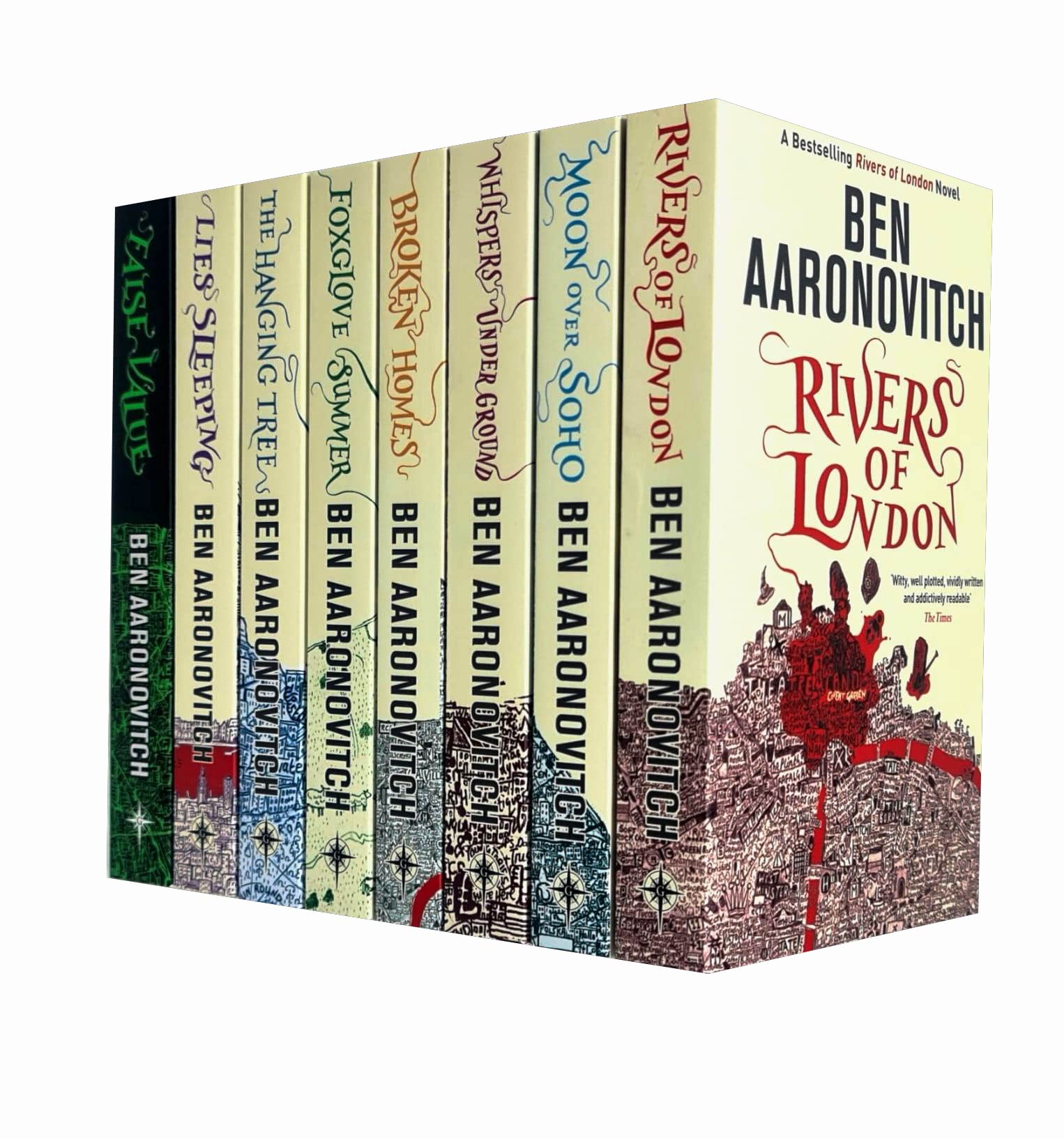 A Rivers Of London Series Collection 8 Books Set By Ben Aaronovitch by ...