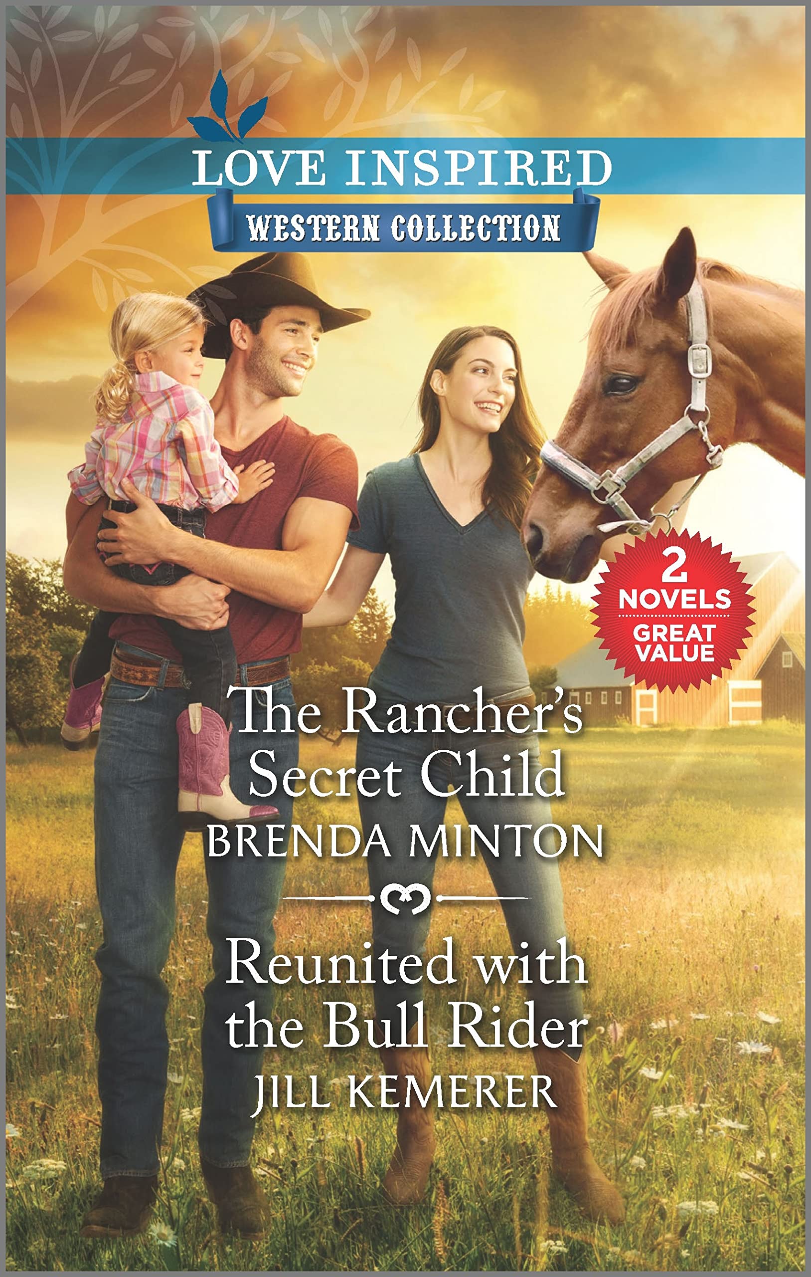 The Rancher's Secret Child/Reunited with the Bull Rider by Brenda ...