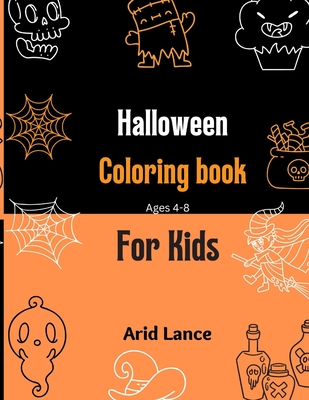 Halloween Coloring Books for Kids: Cute interactive coloring book for ...