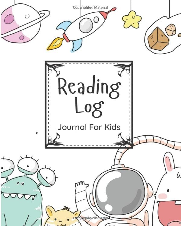 Reading Log Journal for Kids: Kids reading log (8x10) reading journal ...