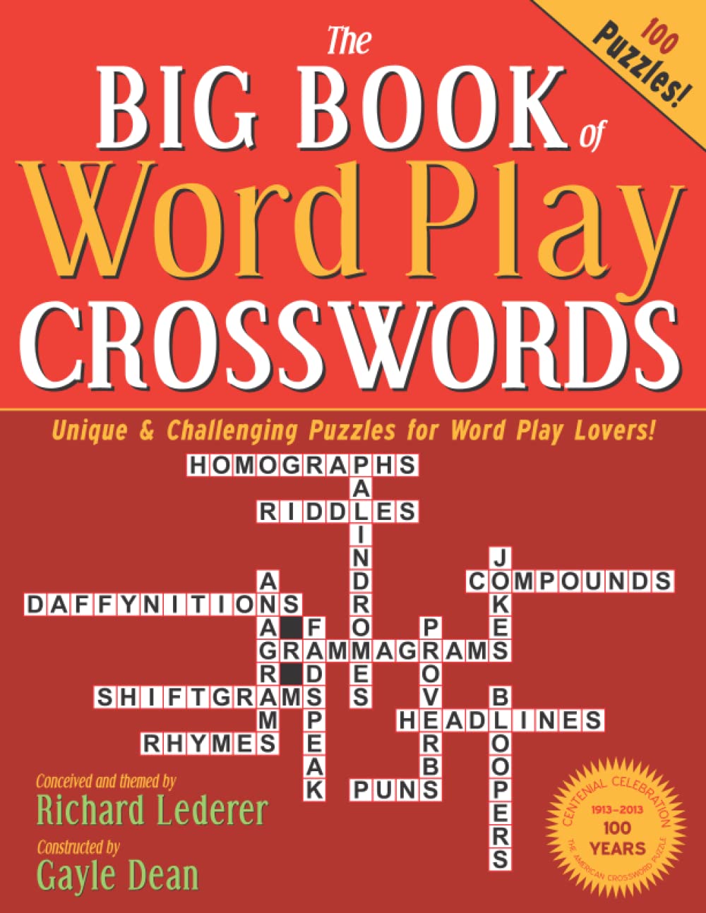 The Big Book of Word Play Crosswords: Unique and Challenging Puzzles ...