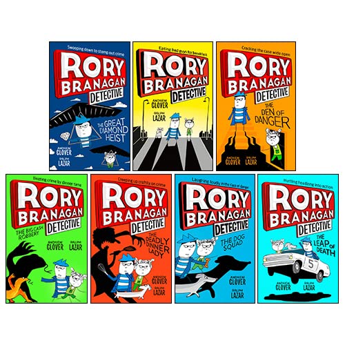 Rory Branagan Detective Series Collection 7 Books Set By Andrew Clover ...