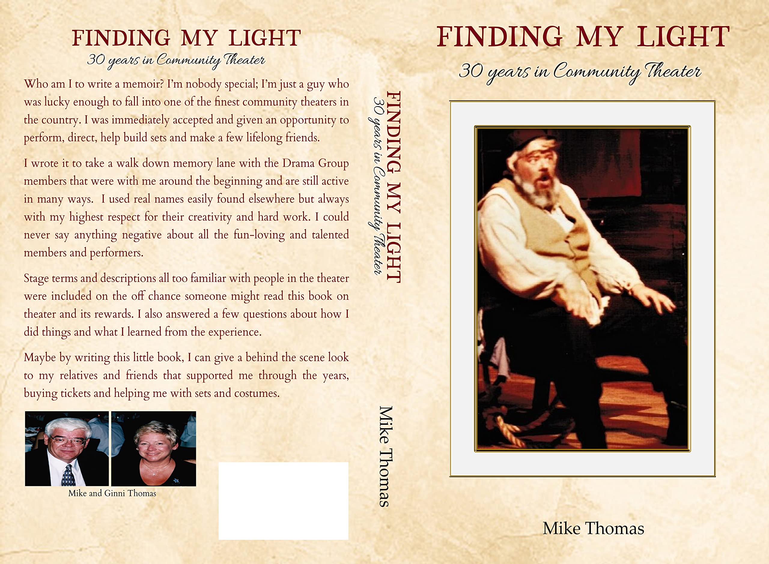 Finding my Light: 30 years in Community Theater by Mike Thomas | Goodreads