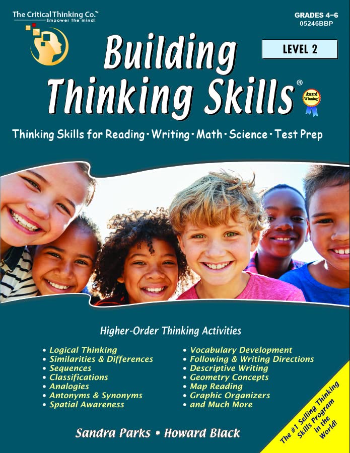 Building Thinking Skills Level 2 (Color) Workbook - Critical Thinking Skills for Reading ...