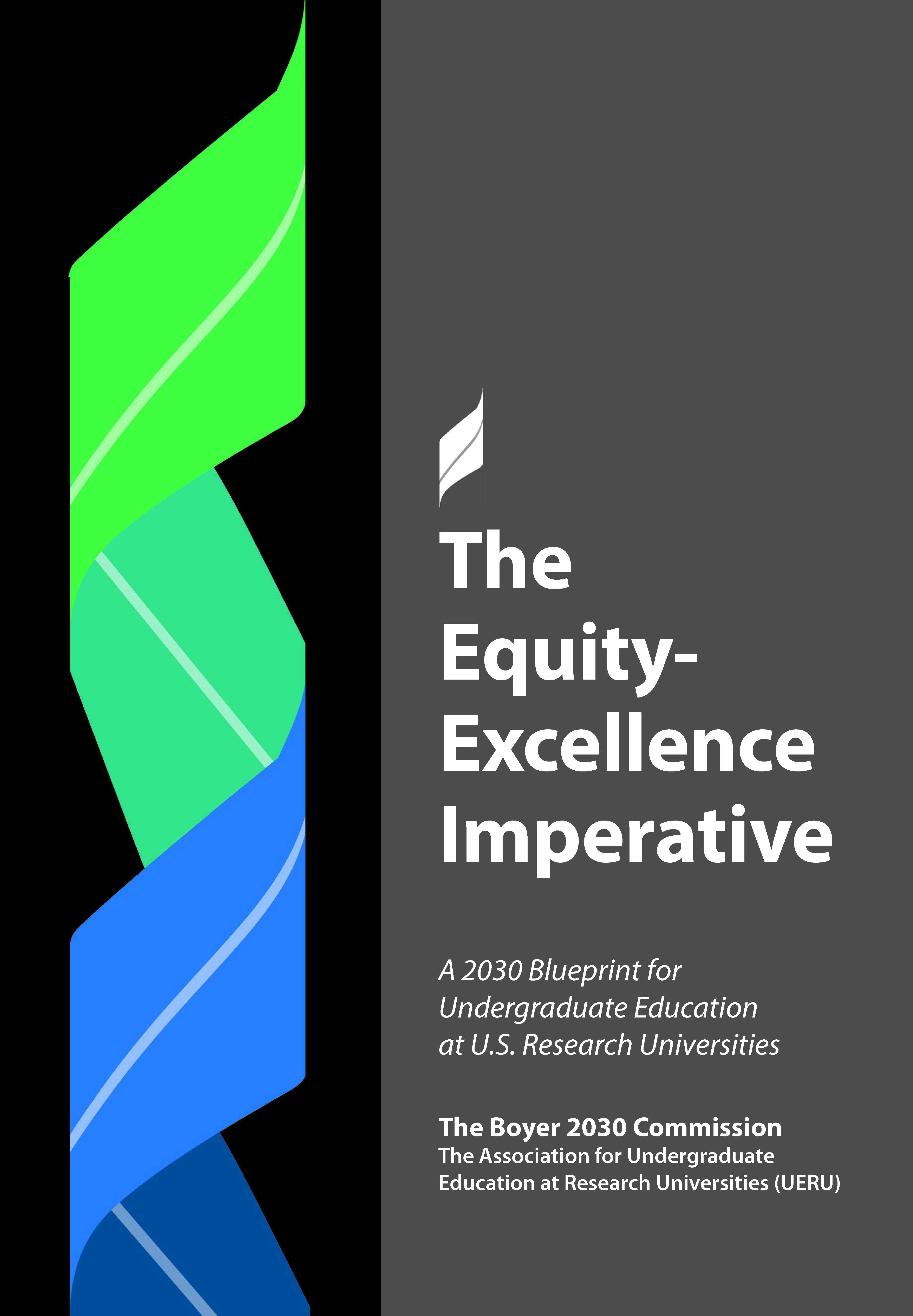 The Equity/Excellence Imperative: A 2030 Blueprint for Undergraduate ...