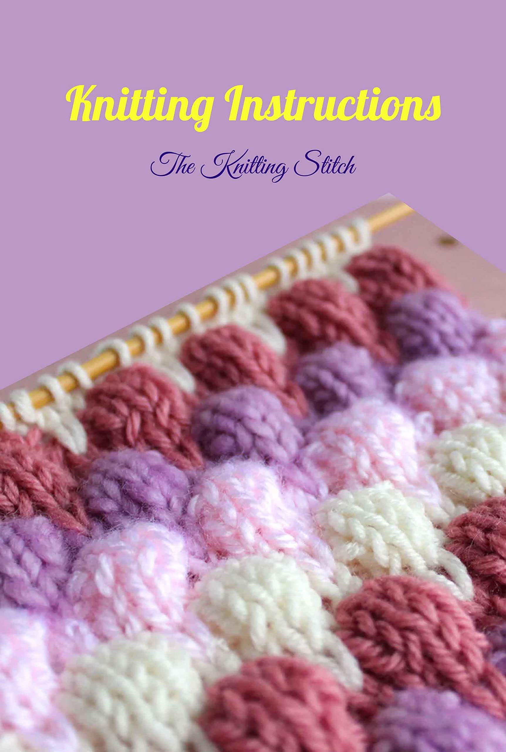 Knitting Instructions: The Knitting Stitch: Black and White by Daniel ...