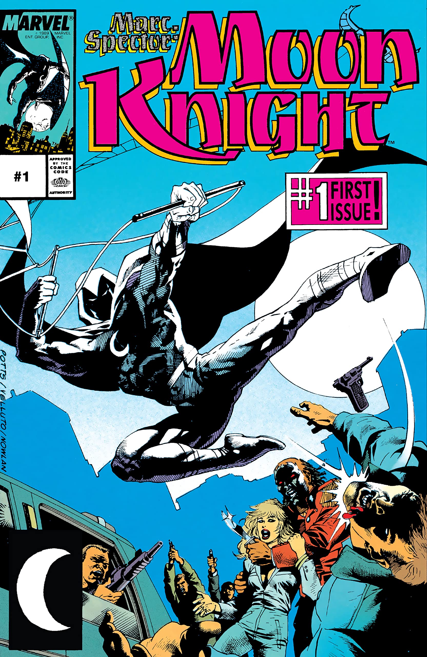 Marc Spector: Moon Knight (1989-1994) #1 by Chuck Dixon | Goodreads