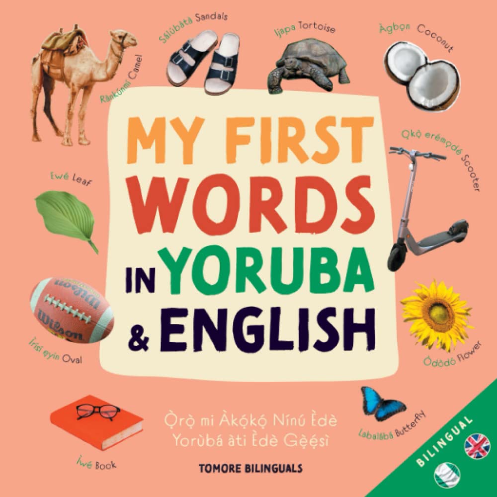 My First Words in Yoruba and English: Children Bilingual Book by Tolu ...
