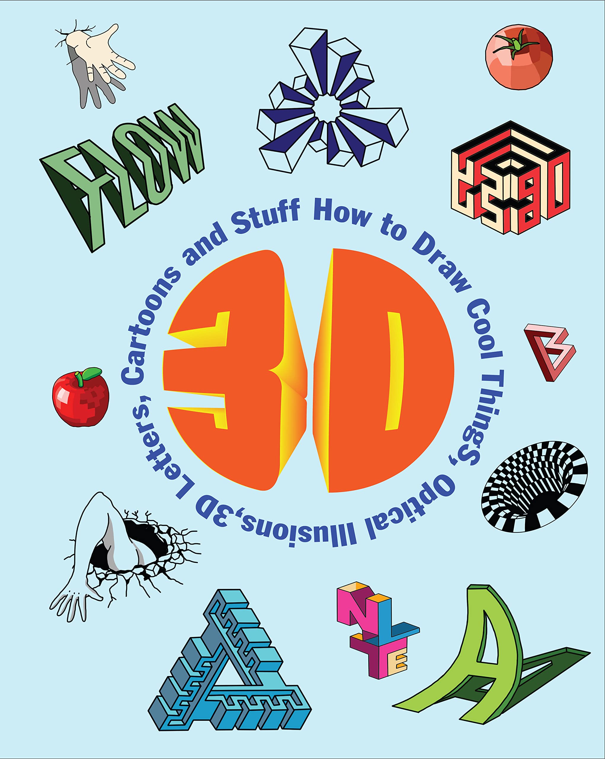 How To Draw 3D: step-by-step drawing instructions that help you go into ...