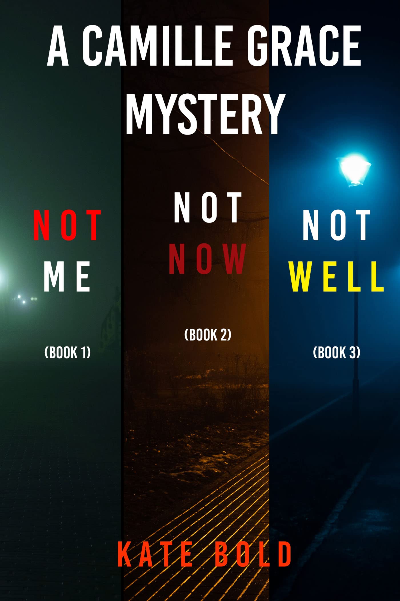 Camille Grace FBI Suspense Thriller Bundle: Not Me (#1), Not Now (#2), and Not Well by Kate Bold ...