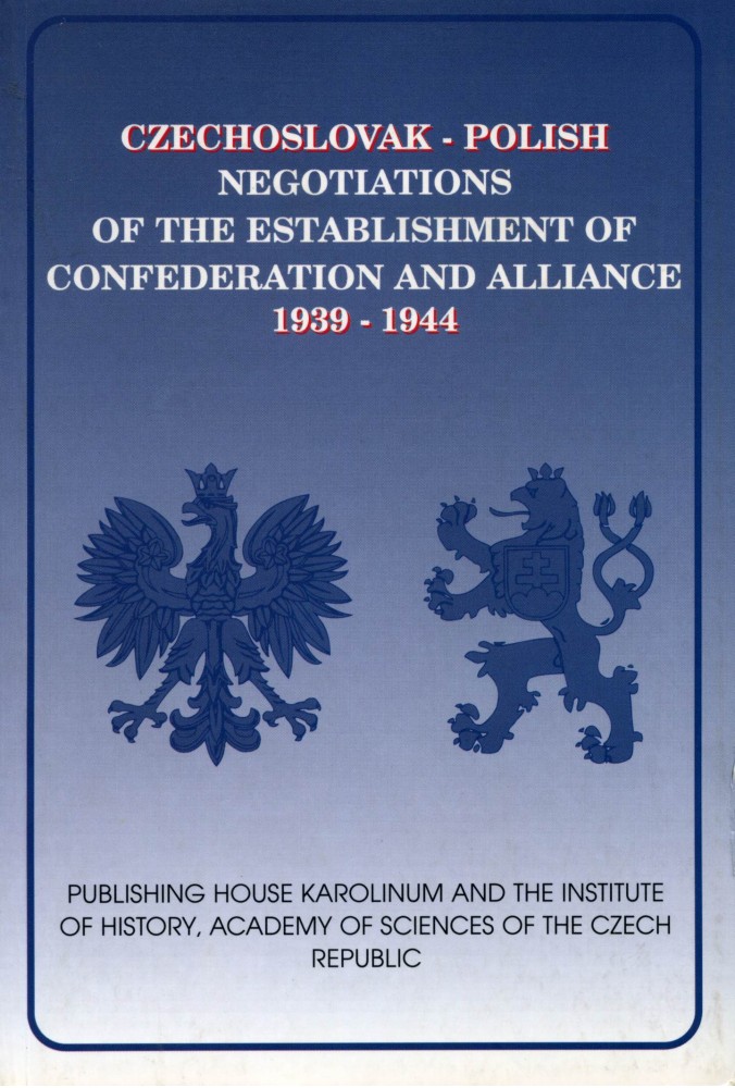 Czechoslovak-Polish negotiations of the establishment of confederation ...
